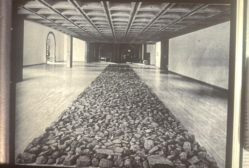 Richard Long "Stone Line 1977" British Land Art 35mm Art Slide | eBay