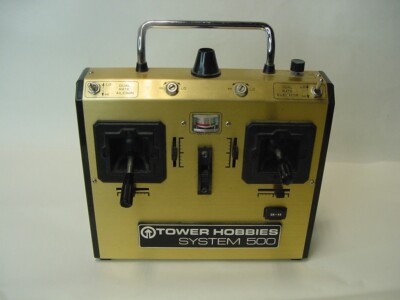 TOWER HOBBIES SYSTEM 500 REMOTE CONTROL TRANSMITTER | eBay