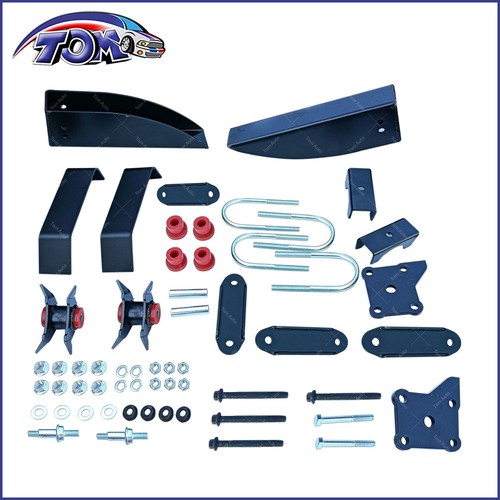 Rear Leaf Spring Relocation Pocket Kit+Axle Seats For Chevy Belair 150 ...