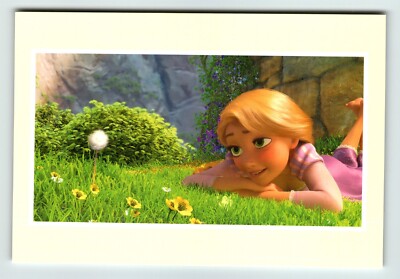 Postcard Disney Princess Tangled Film Frame Rapunzel in Grass | eBay