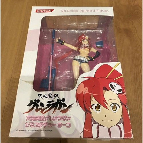 KONAMI EMT0290 Tengen Toppa Gurren Lagann Statue Yoko 1/8 Figure W/Box ...