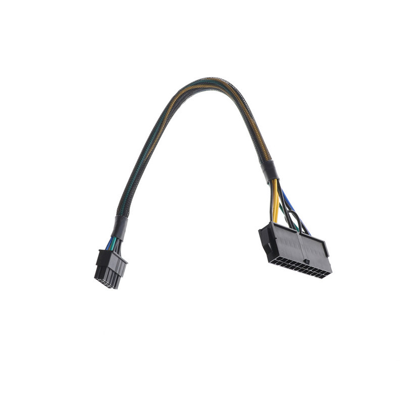 ATX PSU Power Supply Adapter Cable 24 Female To 10 Pin For Lenovo ...