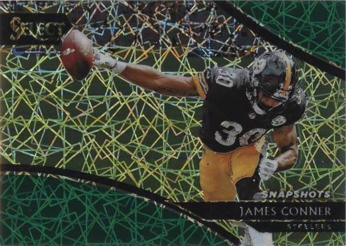 2018 Panini Select - Snapshots James Conner #SN-6 Green Prizm /5 for ...