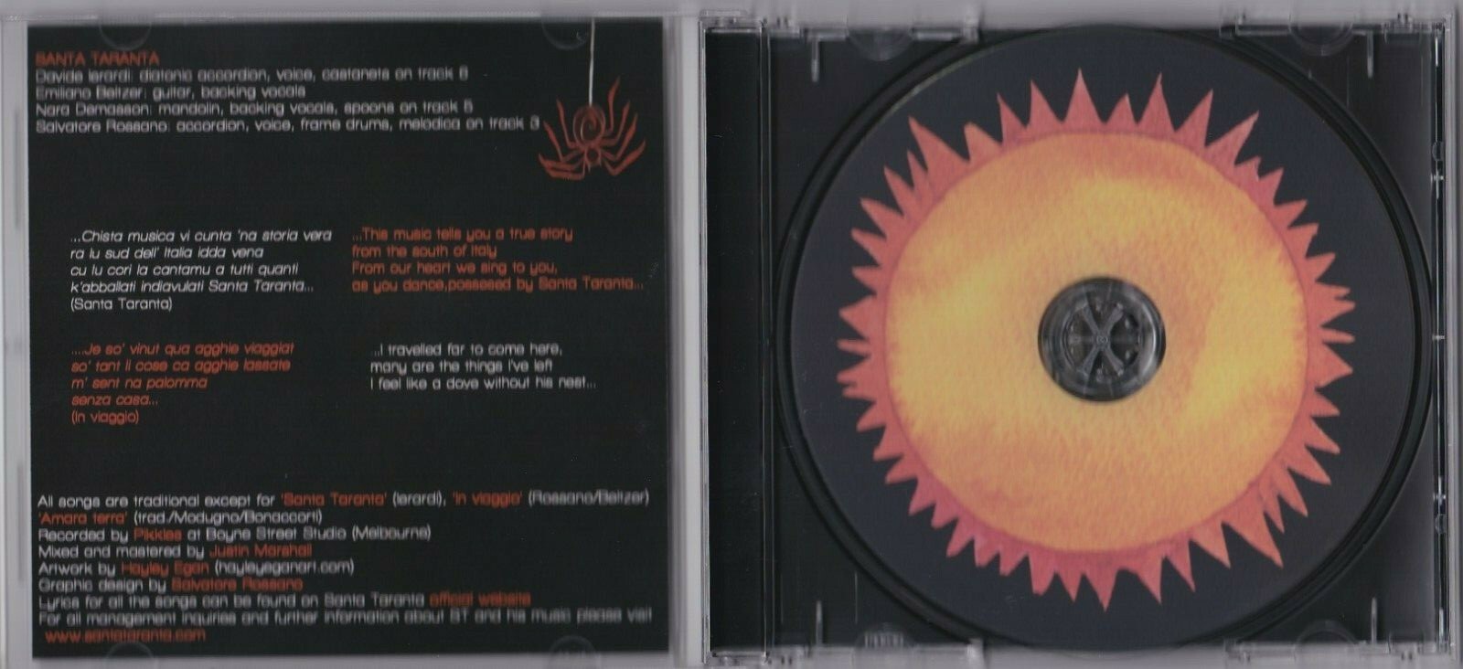 Santa Taranta - Music From The South Of Italy - CD | eBay