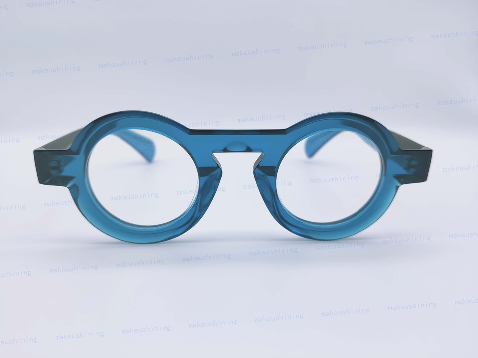 Color 9 Theo Mille +84 Blue Eyeglasses Frame 43-28-145 | eBay