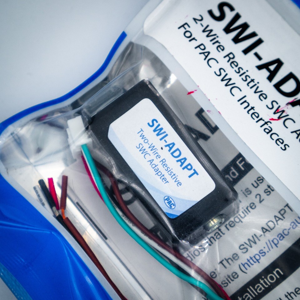 PAC SWI-ADAPT Steering wheel control input adapter for 2 wire resistive ...