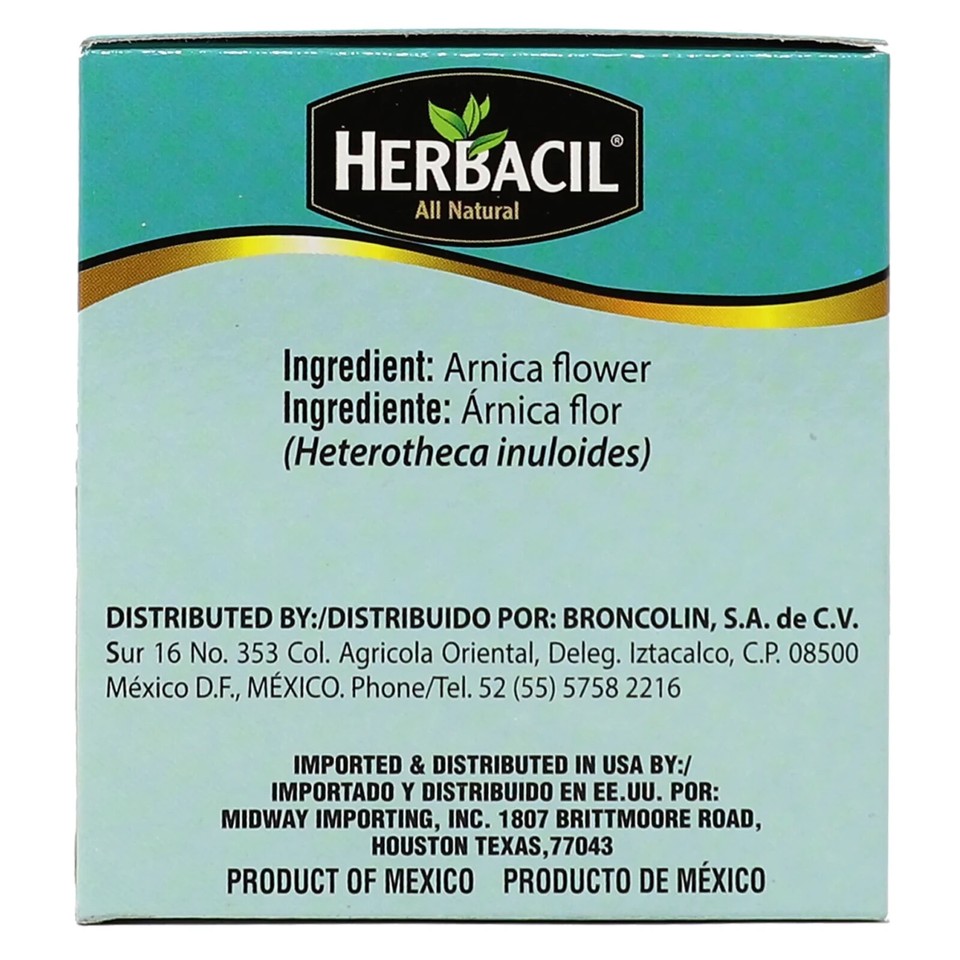 Herbacil Arnica Herbal Tea/Te Arnica, 25 Bags 714706905513| eBay