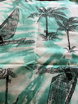 1 1/4 Yards Fabric Floral Multi Colored Print Cotton Fabric Sewing ...