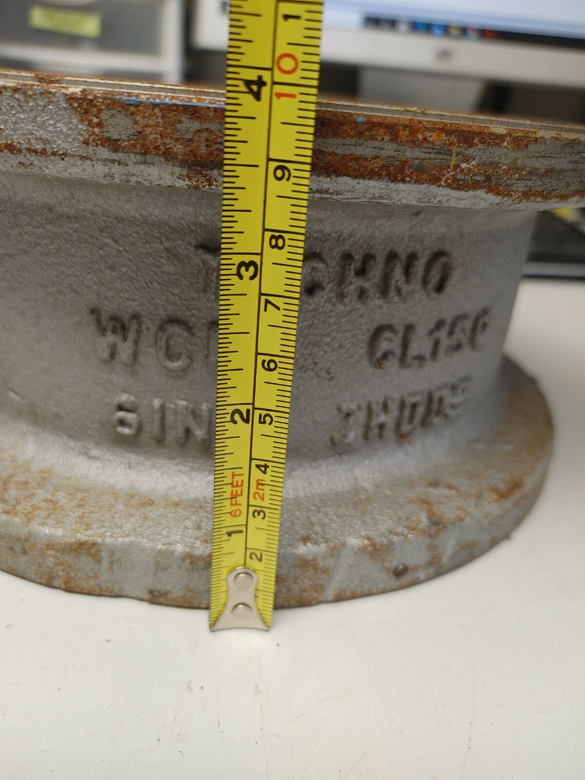 Technocheck Valve 5051 Size 6" T0317005648 Valve Code 6.0 DPW WC 36 V ...