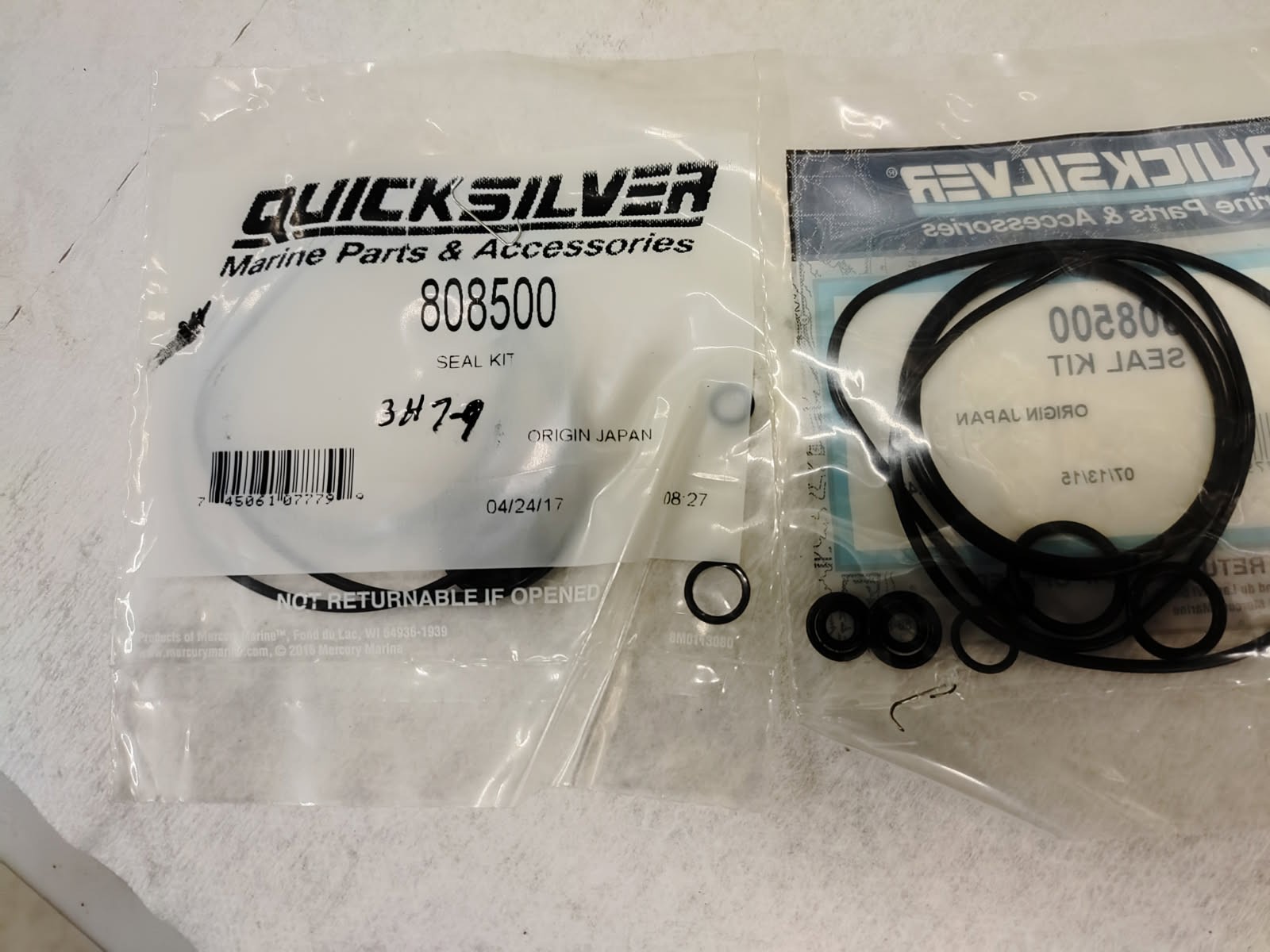 808500 Mercury Marine Vst Seal Kit OEM New. | eBay