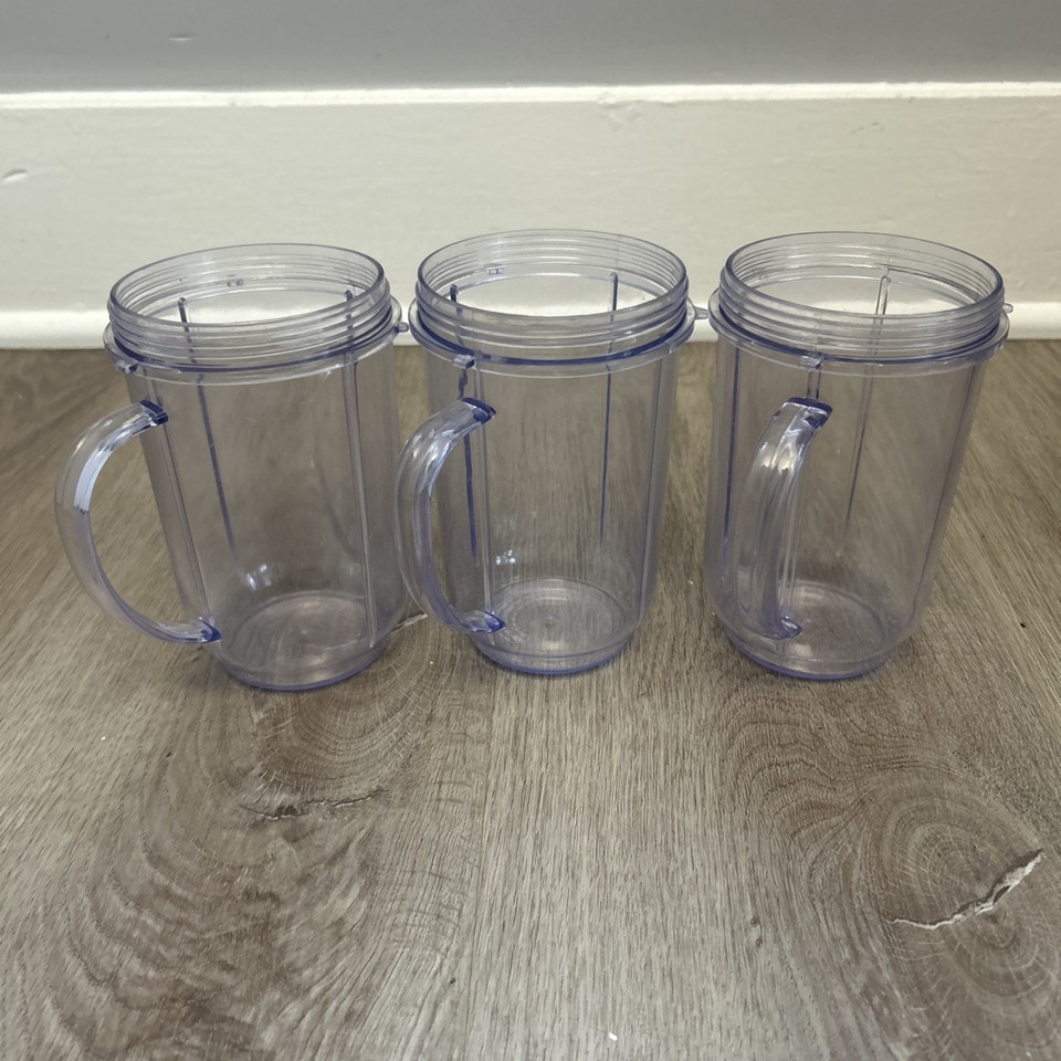 Magic Bullet Parts & Accessories Lot Of 16 Pieces Cups Blades Lids ...