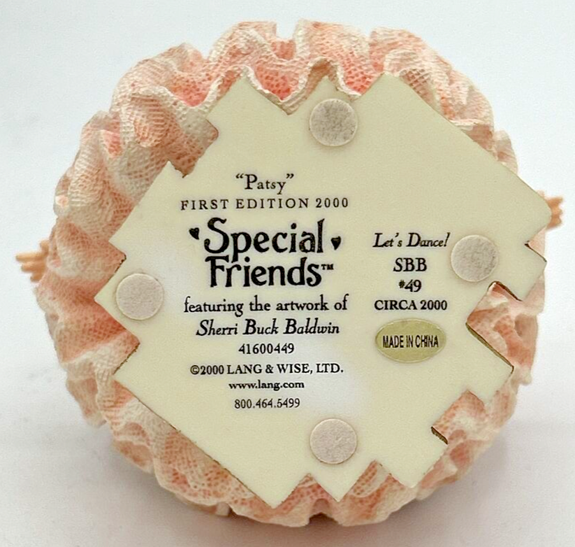 2000 Lang and Wise Special Friends Patsy Ballerina Figurine SKU U217 | eBay