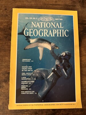 Vintage May 1981 National Geographic Journal Magazine Paperback Book | eBay