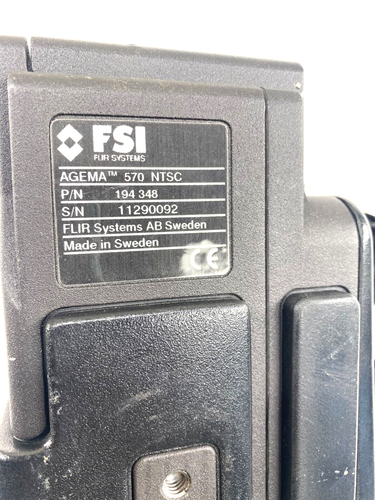 FLIR SYSTEMS AGEMA THERMOVISION 570 NTSC 194-348 | eBay