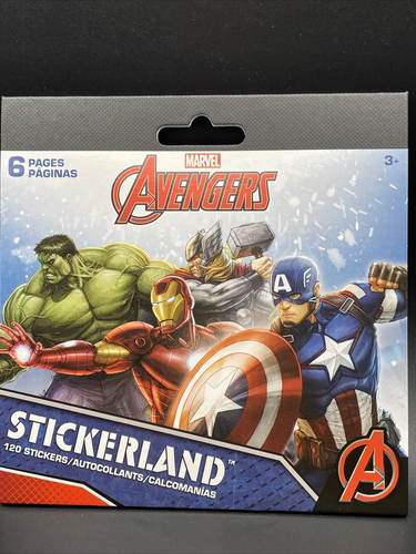 Mini Stickerland Pad - Marvel Avengers Assemble - 6 pages Toys ...