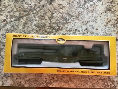 Model Power HO scale US Army Cannon Car Still in Box | eBay