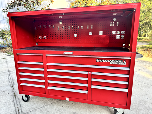 Cornwell 76" inch Pro Series Toolbox Red | eBay