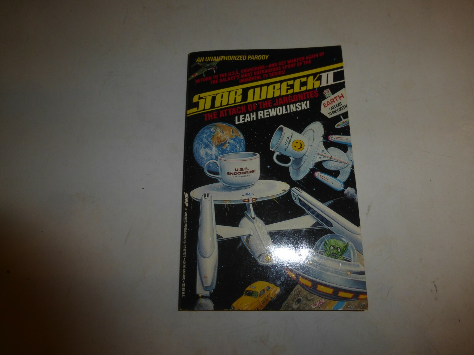 STAR WRECK II: Attack of the Jargonites by Leah Rewolinski, PB, 1992 ...