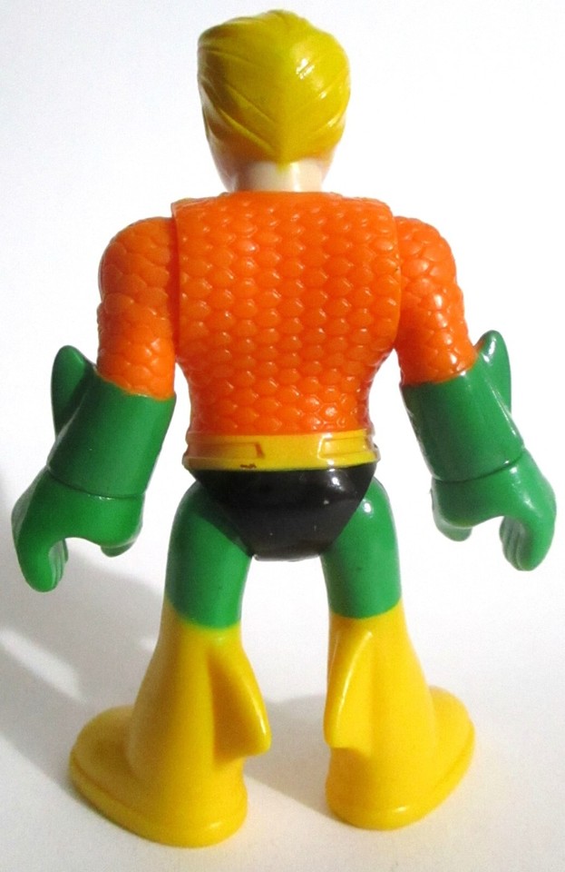 Imaginext DC Super Friends Orange Aquaman Justice League Action Figure ...
