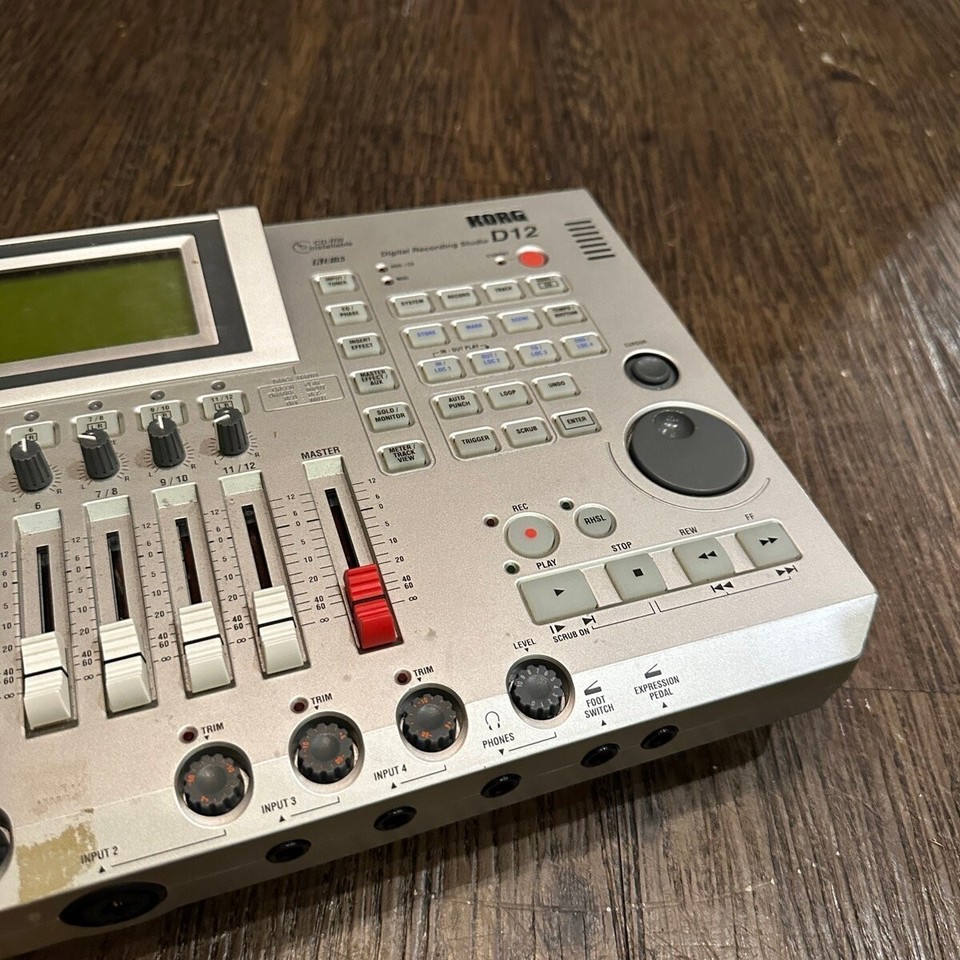KORG D-12 Digital Recording Studio Multi Track Recorder Used F/S | eBay