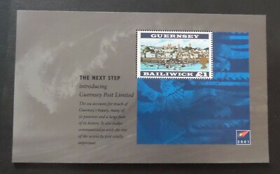 Guernsey 2001 Incorporation Guernsey Post Ltd MS MS927 UM MNH unmounted ...
