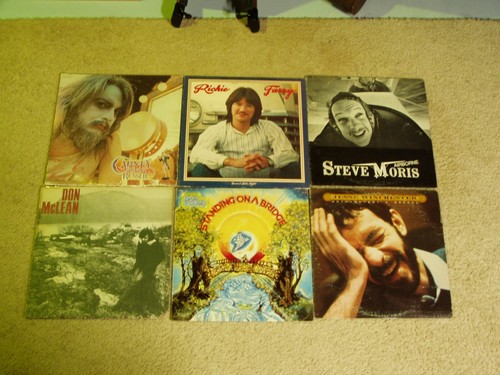 Lot/6 singer-songwriters Leon Russell,Don McLean,Richie Furay,Jesse ...