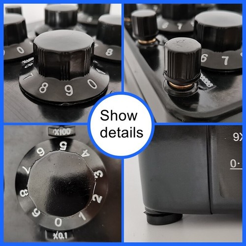 ZX21 Rotary Resistance Box Adjustable Resistor ZX21A DC Standard ...