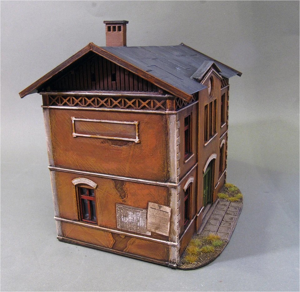Wargaming Terrain European Train Station Various Scales Historical ...