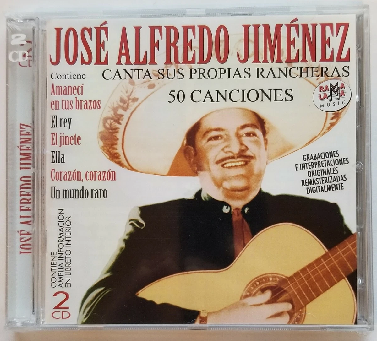 Jose Alfredo Jimenez Canciones Rancheras