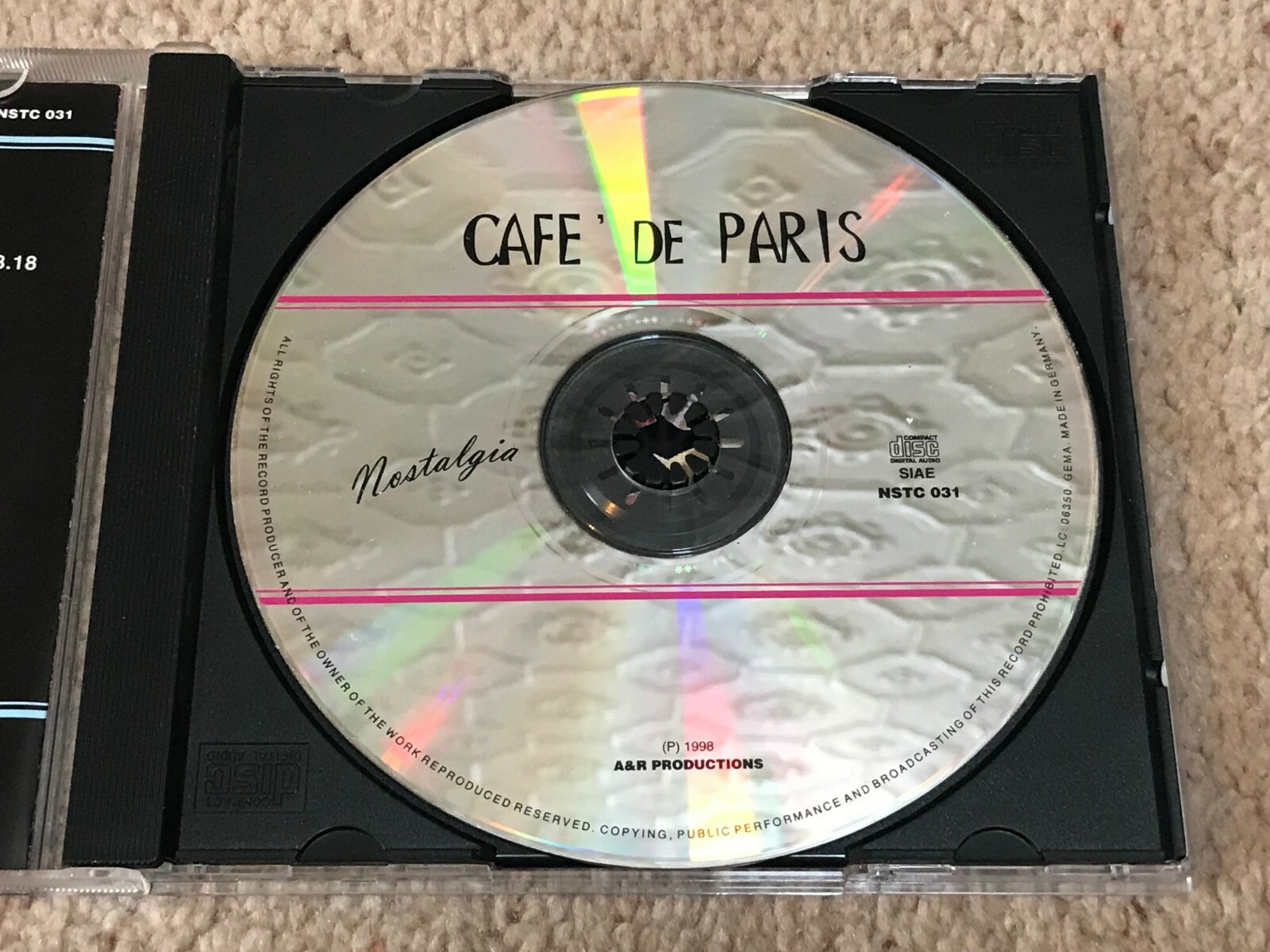 CAFE DE PARIS - VARIOUS - CD ALBUM - EDITH PIAF / JOSEPHINE BAKER ...