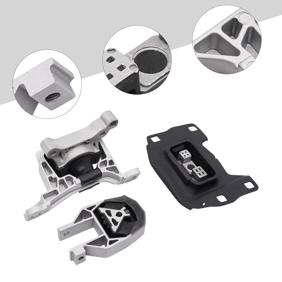 3* Engine Mount Set For 2013 2014 2015 2016 2017 2018 2019 Ford Escape ...