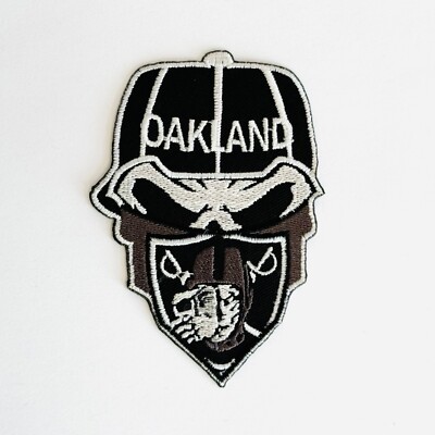Embroidered Patch - Oakland Raiders - NFL - NEW - Iron-on/Sew-on | eBay