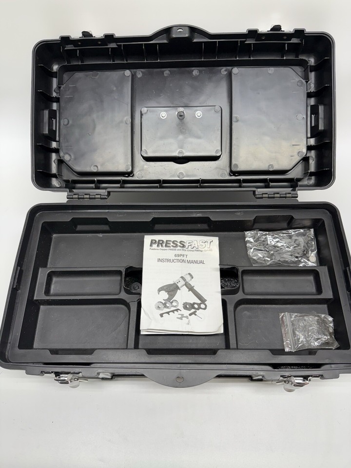 Apolloxpress Pressfast Copper Press & PEX Crimping Tool 69PFT Complete ...