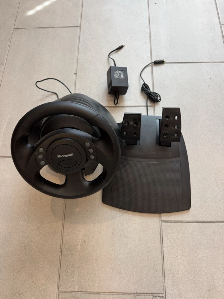 Microsoft Sidewinder Force Feedback Wheel for sale - eBay