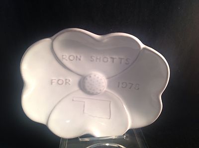 Vintage Frankoma 204 White Sand Flower Dish Ron Shotts For 1978 | eBay