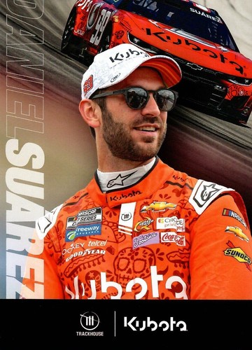 2025 DANIEL SUAREZ "KUBOTA - TEXAS" #99 NASCAR CUP SERIES POSTCARD | eBay