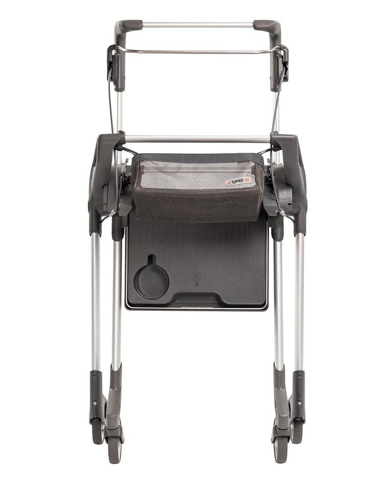 Topro Hestia Indoor Trolley Walker with tray and bag Rollator Walking ...