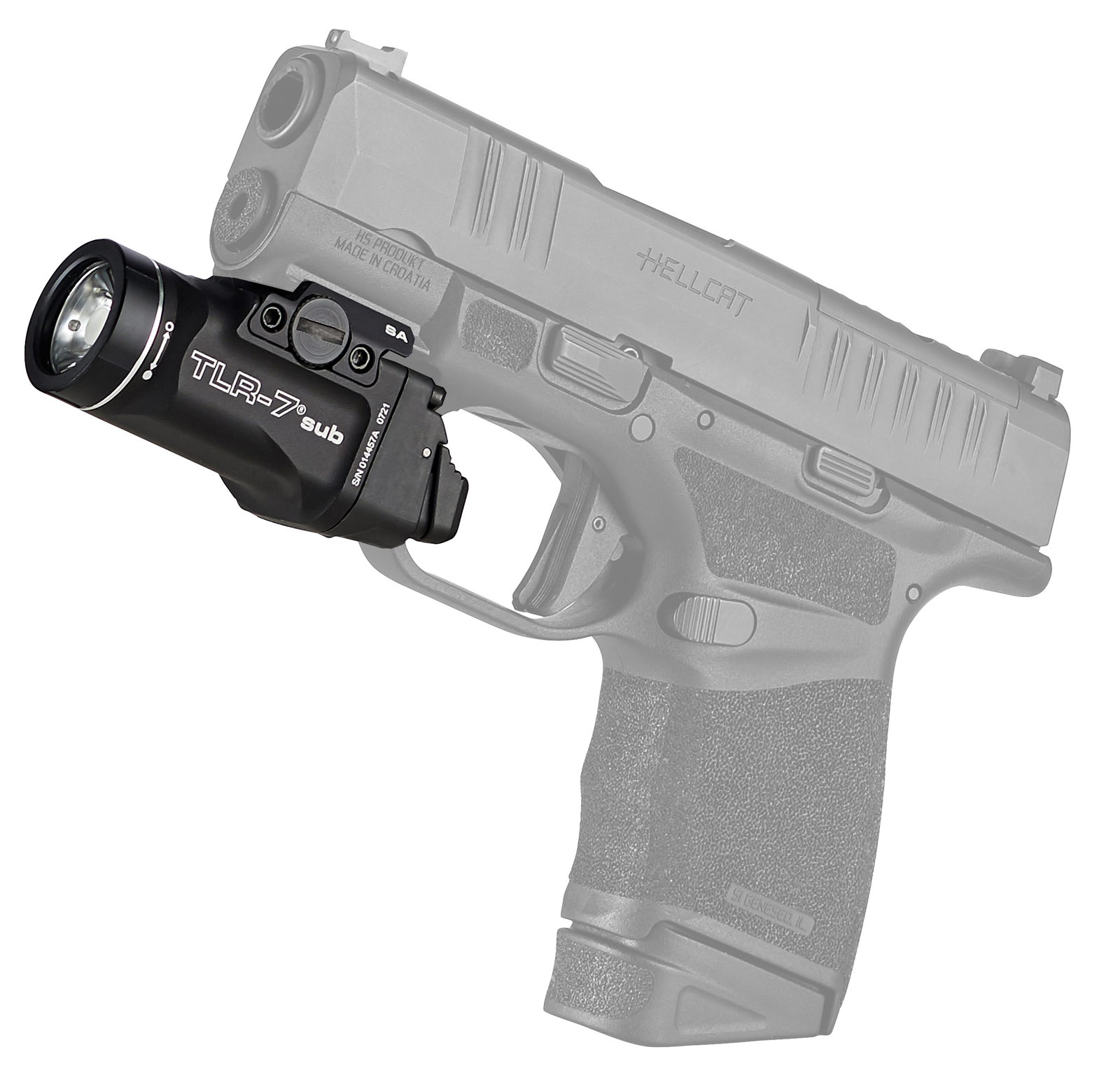 StreamLight 69404 TLR-7 Sub Ultra-Compact Gun Light - SA Hellcat ...