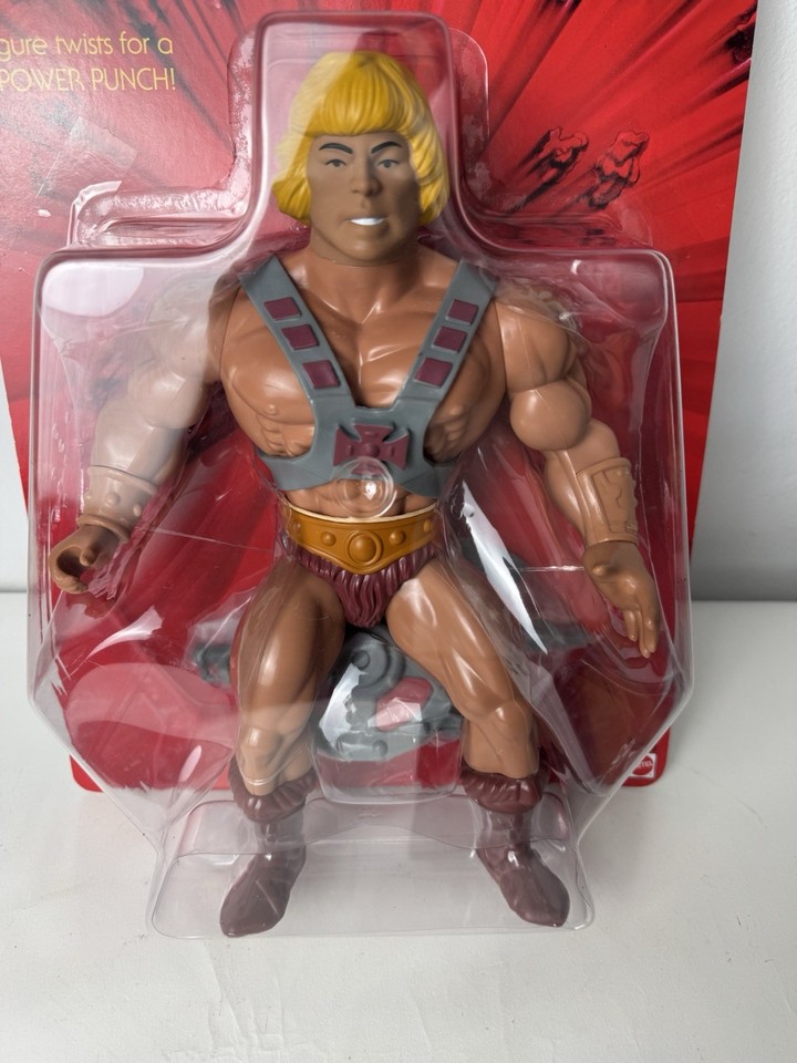 Masters of the Universe GIANT 12” JUMBO He Man Matty Collector Mattel ...