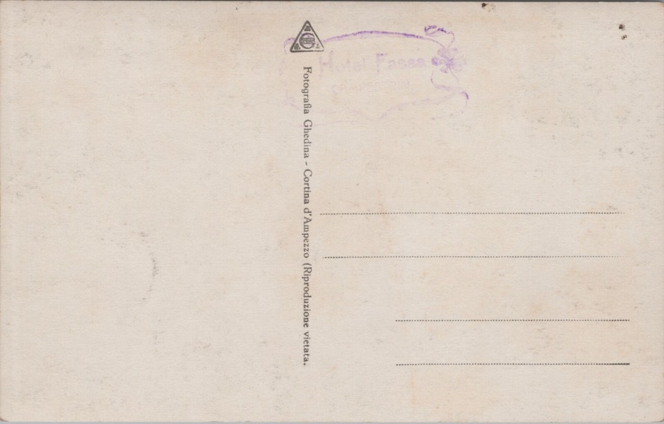 Italy Val di Fassa Campestrin Vintage RPPC C158 | eBay