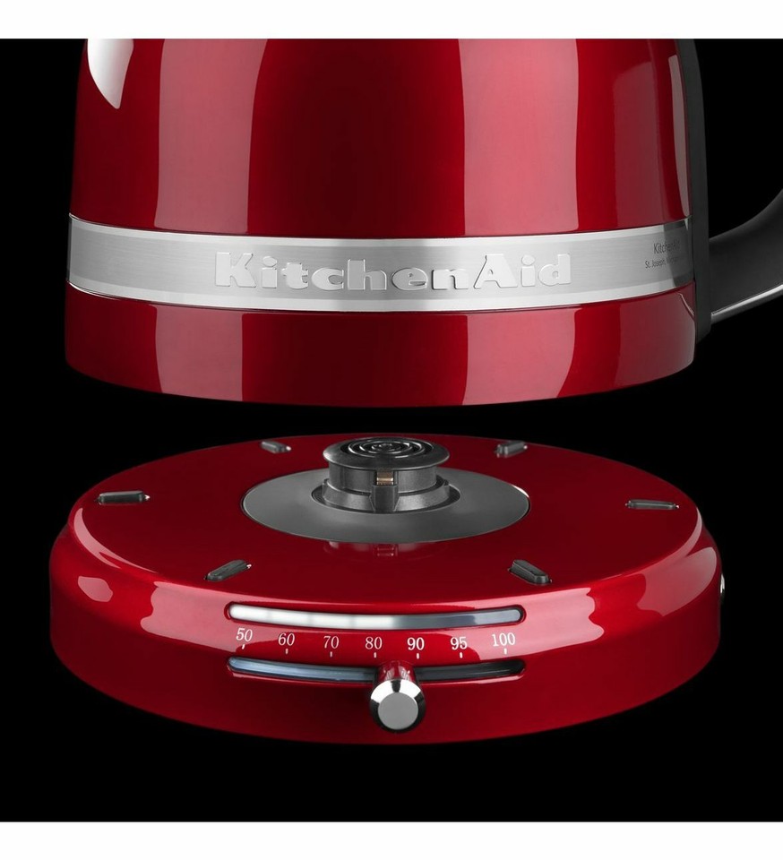 KitchenAid Pro Line Electric Water Boiler/Tea Kettle | Candy Apple Red ...