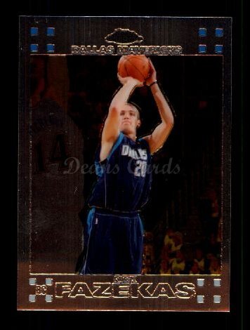 2007 Topps Chrome #134 Nick Fazekas Mavericks RC Nevada 8 - NM/MT | eBay