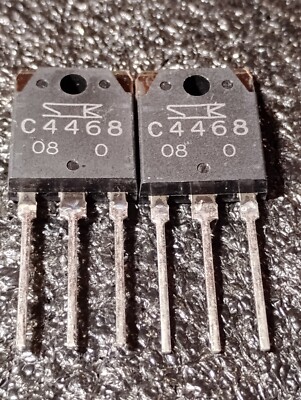 2SC4468 NPN Sanken Transistors Veb matched to within a 0.40% Tolerance ...