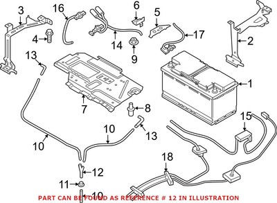 Genuine OEM Battery Vent Tube Adapter For BMW X5 X6 2014-2019 | eBay
