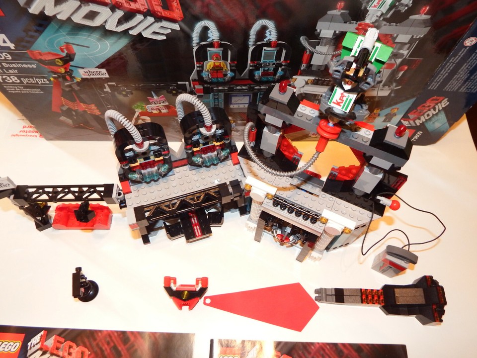 LEGO Movie 70809 Lord Business' Evil Lair w/ Manual and Box ...