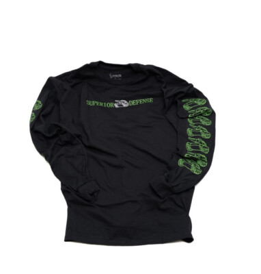 Superior Defense Tank of Strength tactical Black Supdef long sleeve ...
