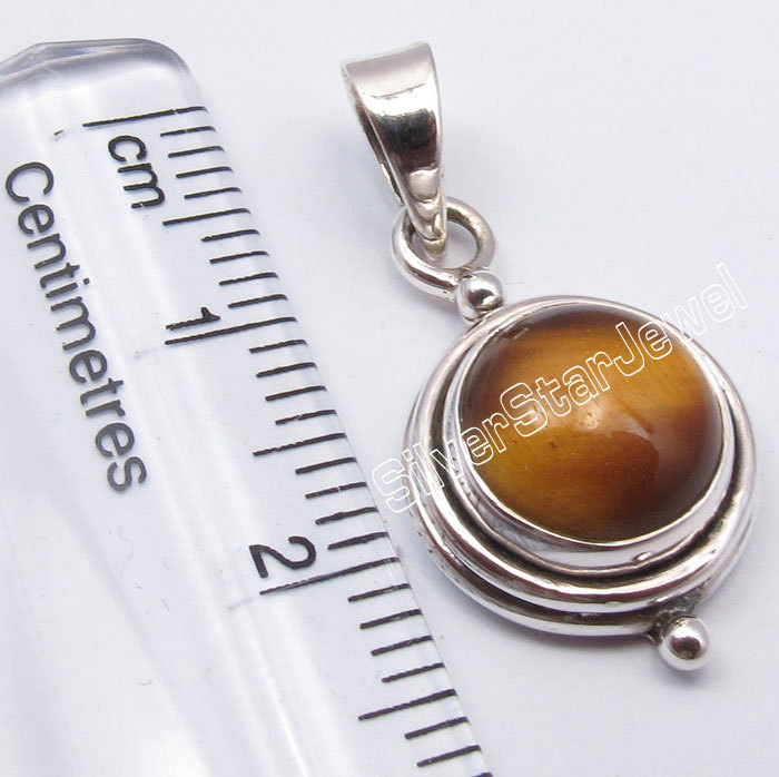FLASH SALE OFFER | 925 Silver SIMPLE Pendant Real Gemstone Traditional ...