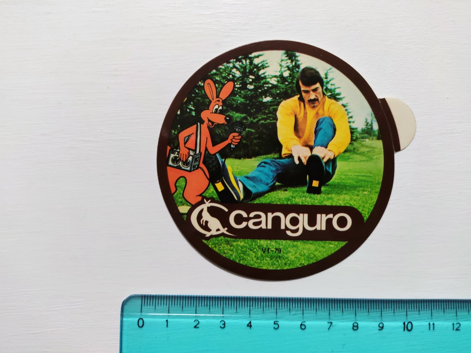 Adhesive Kangaroo Shoes Sticker Autocolant Vintage 80s Original OEM ...