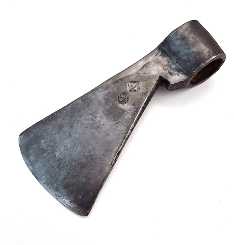 Antique Strong & Sharp Old Axe Wrought Carbon Steel Blacksmith Marked ...