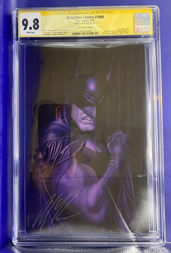 Detective Comics #1000 Ross B Virgin Variant CGC 9.8 SS Alex Ross 2019 ...